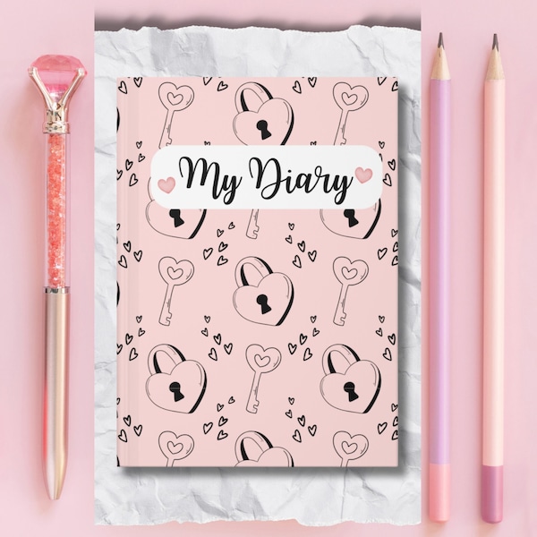 Cute Diary for Girls - Etsy