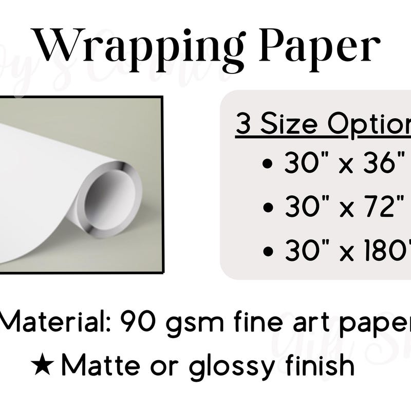 Wrapping Paper - Etsy