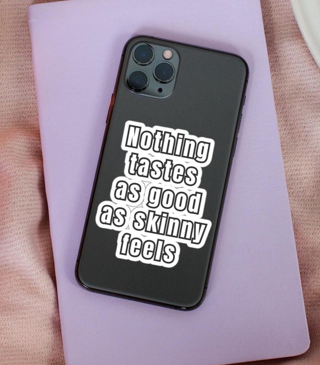 Nothing Tastes as Good as Skinny Feels Stickers Diet Stickers Get ...