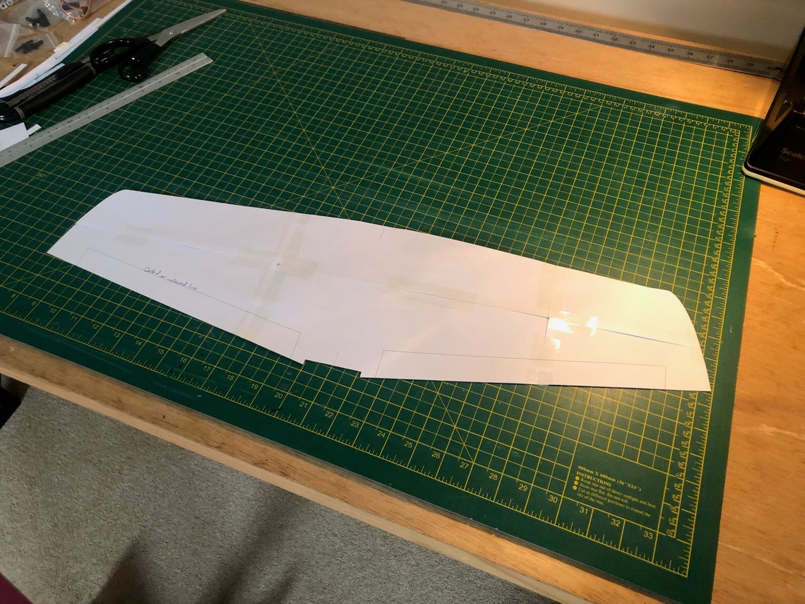 Plans for Easy to Build Foam RC Plane Horwood Hotrod Simple RC - Etsy