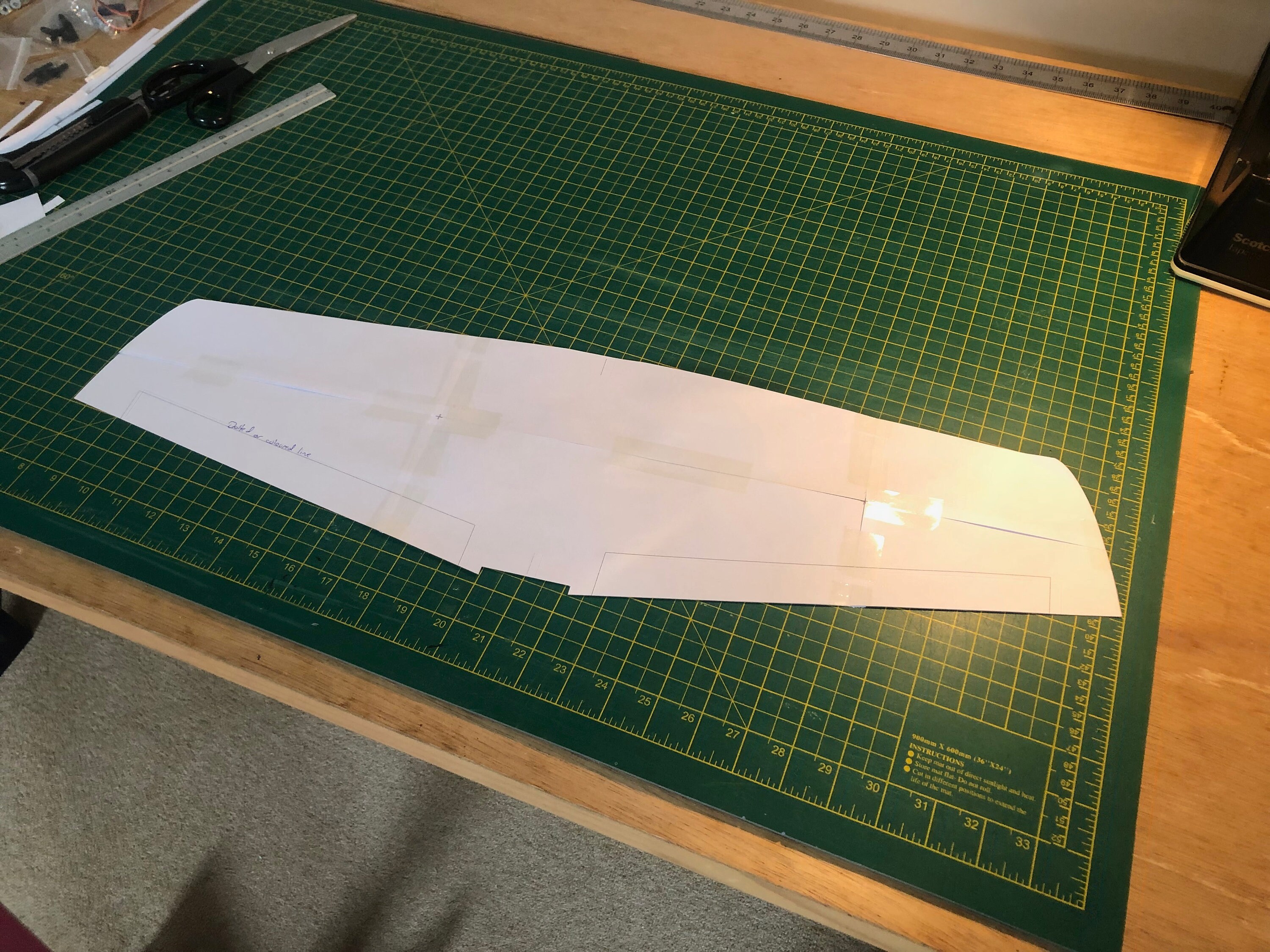 Plans for Easy to Build Foam RC Plane Horwood Hotrod Simple RC - Etsy