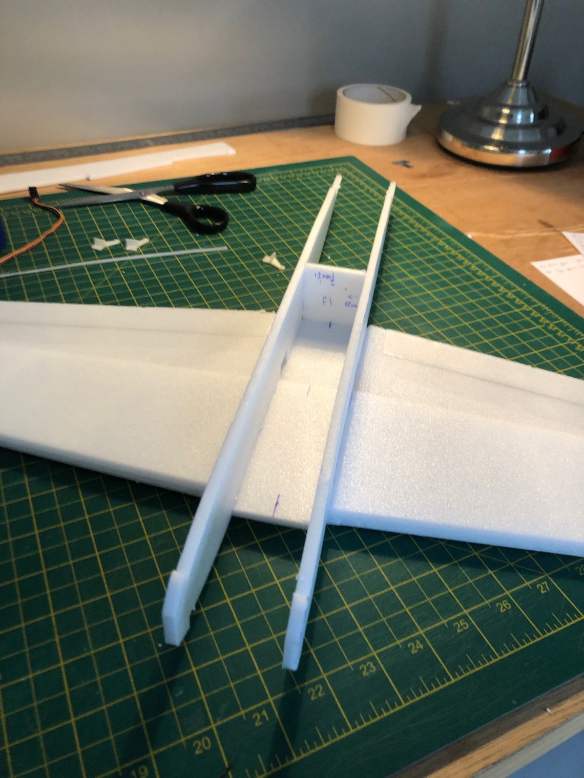 Plans for Easy to Build Foam RC Plane Horwood Hotrod Simple RC - Etsy