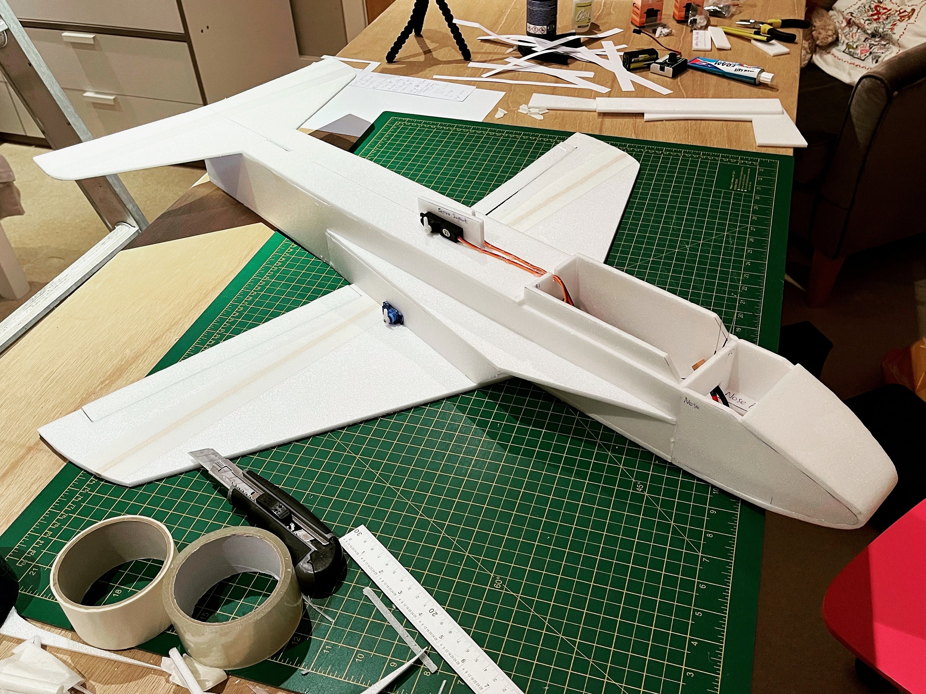 Plans for Easy to Build EDF Powered RC Plane easyjet Simple RC - Etsy