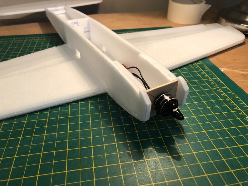 Plans for Easy to Build Foam RC Plane Horwood Hotrod Simple RC - Etsy