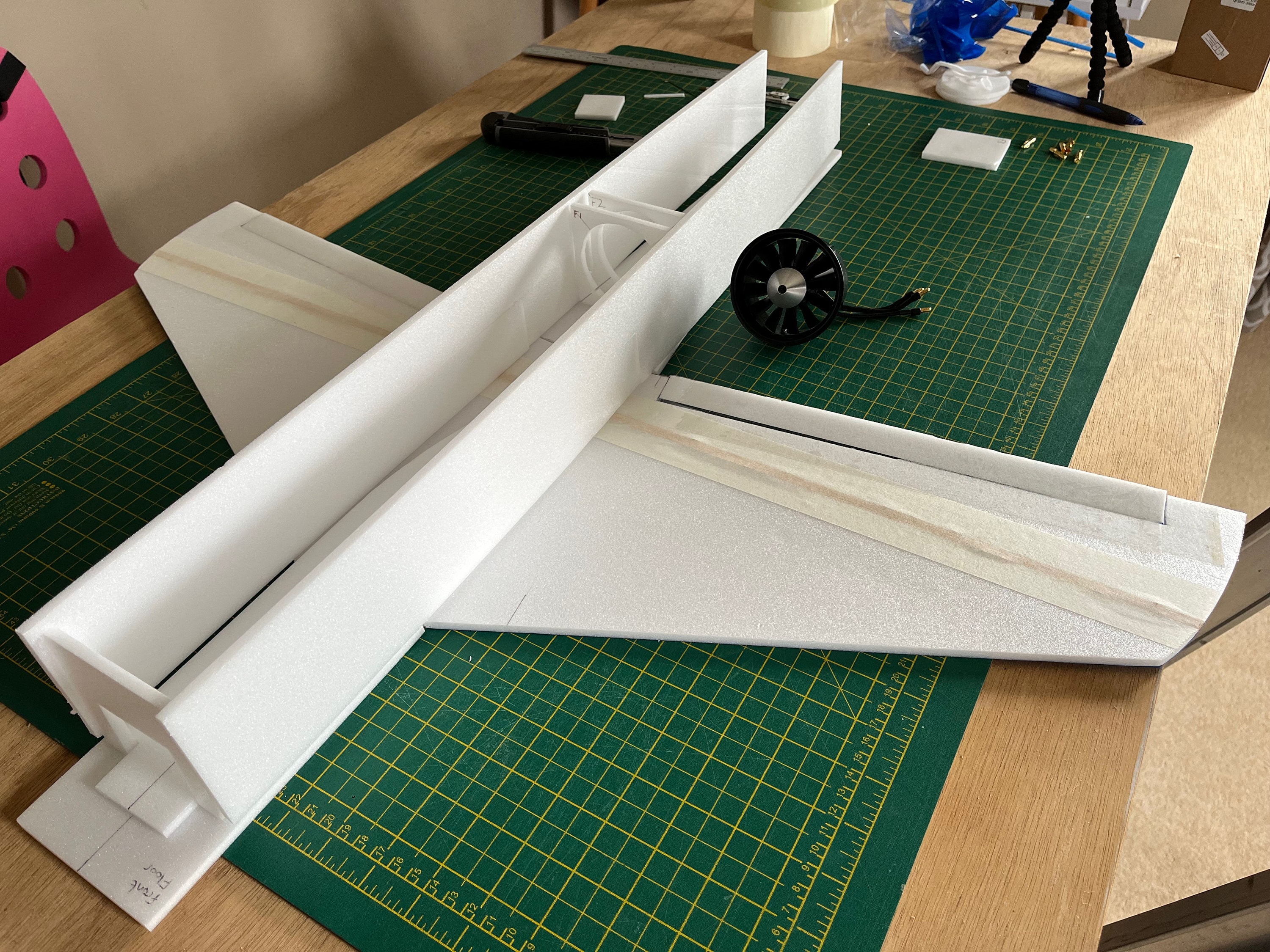 Plans for Easy to Build EDF Powered RC Plane easyjet Simple RC - Etsy