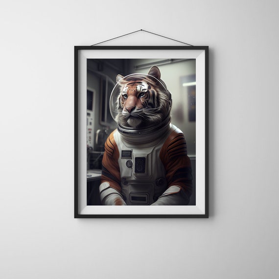 A Tiger In Space Suit