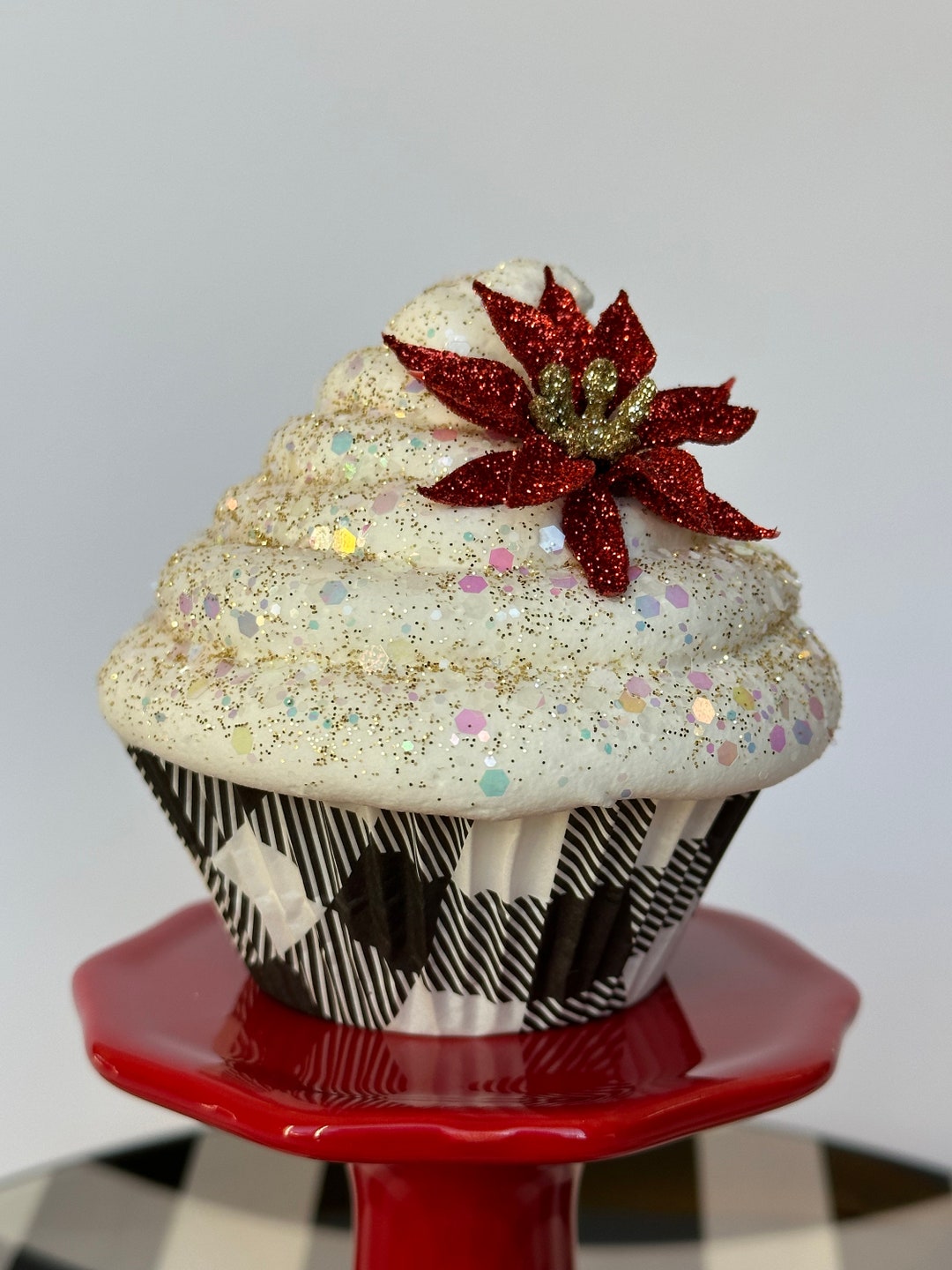 Fake Cupcakes, Faux Cupcakes, Cupcakes, Holiday Cupcakes, Christmas ...