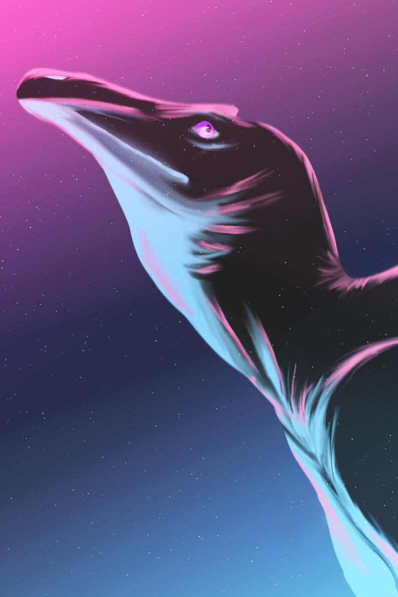 Original Digital Drawing of a Ferocious Spinosaurus - Dinosaur Art ...