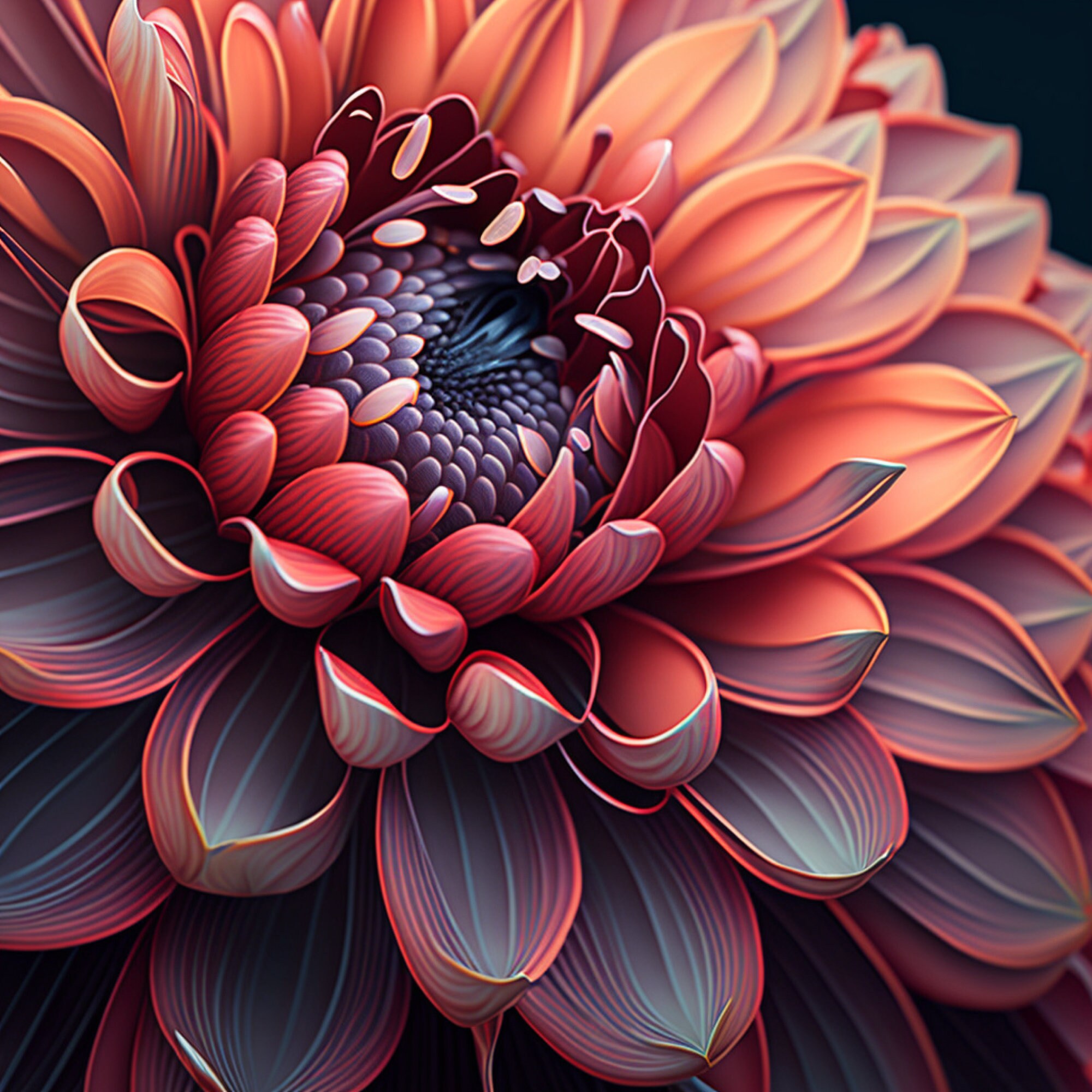 Flowerful Gift 4k Digital Art Instant Download Printable Home Decor ...