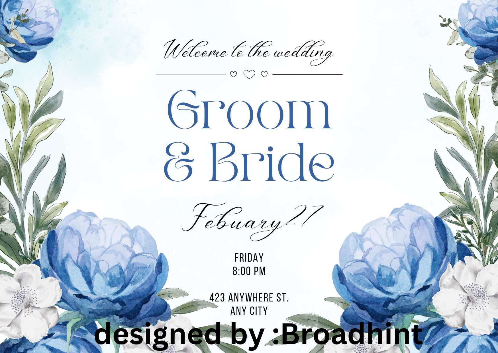 Instant Download Able Format of Digital Wedding Card Digital - Etsy