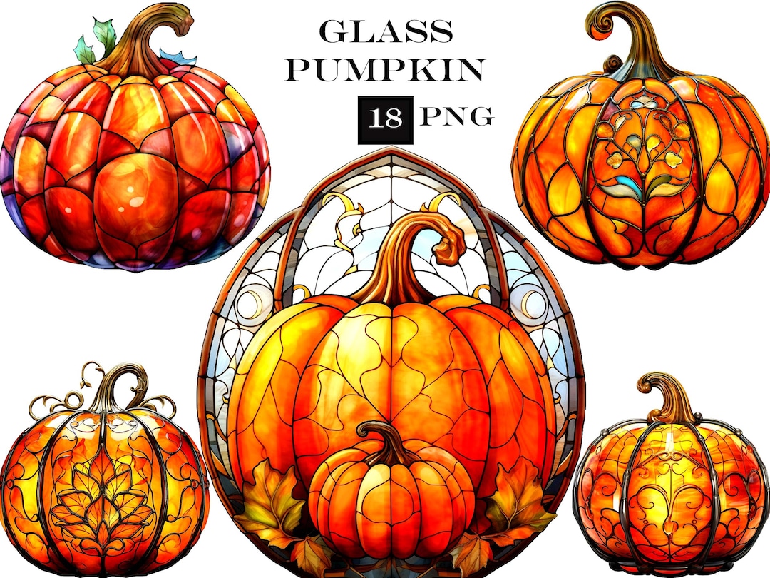 Pumpkin PNG Clipart Bundle With Transparent Background for All Your ...