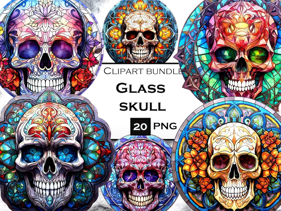 Sugar Skull Clipart Bundle, Fiesta PNG Bundle, Sugar Skull SVG With ...