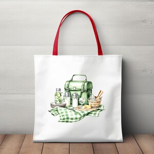14 PNG Picnic Clipart Bundle, Farmhouse Clip Art PNG Bundle, Summer ...