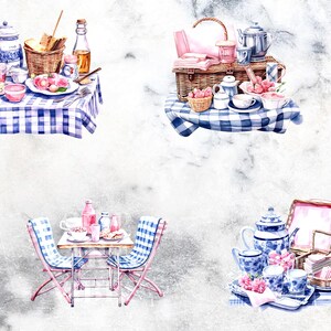 21 PNG Picnic Clipart Bundle, Farmhouse Clip Art PNG Bundle, Summer ...