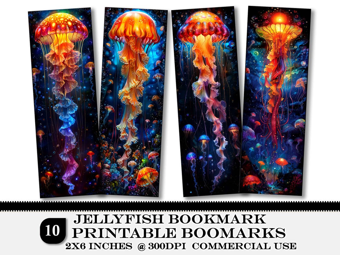 Ocean Printable, Ocean Animal Bundle, PNG Set for Book Lovers Perfect ...