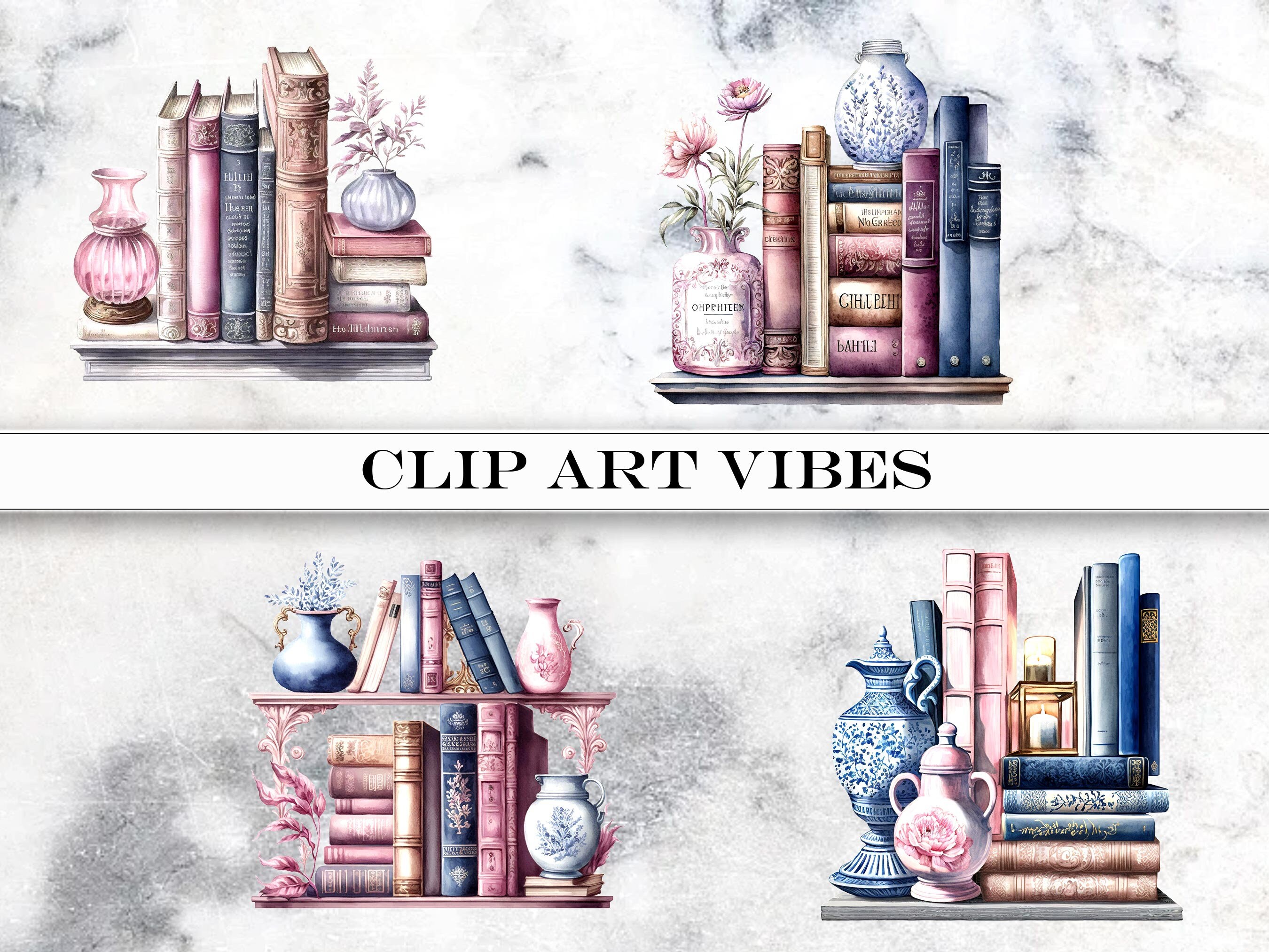 13 PNG Book Clipart Bundle Reading Clipart PNG Bundle - Etsy