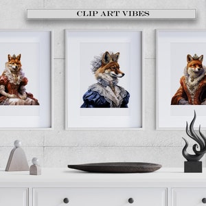 15 PNG Victorian Clipart, Fox PNG Clip Art Files With Transparent ...