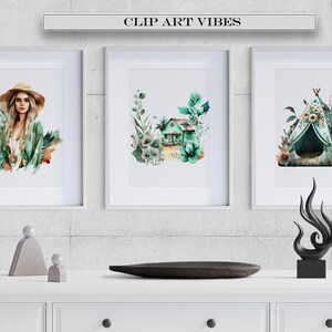 19 PNG Boho Clipart Bundle Summer Clip Art PNG Bundle Summer - Etsy