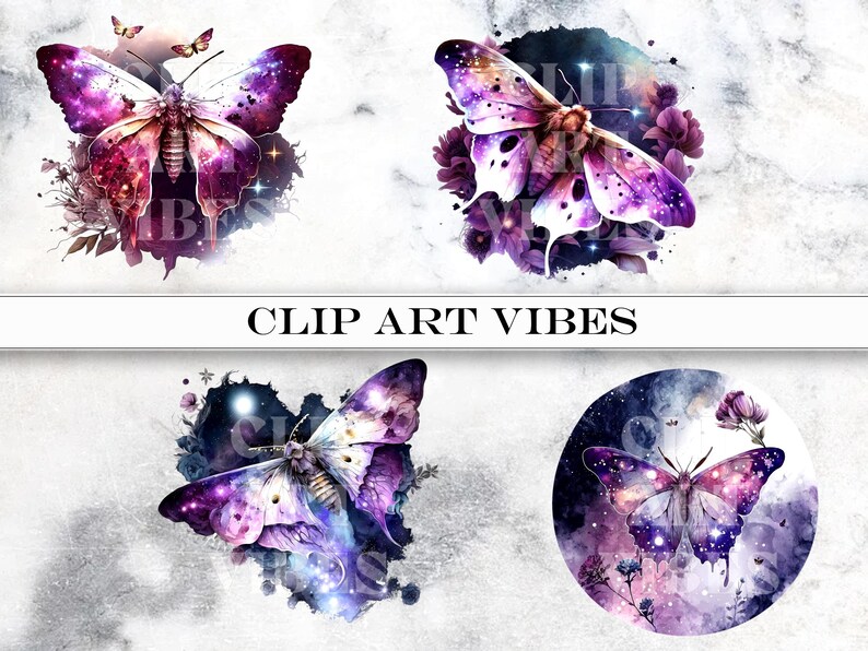 15 PNG Watercolor Butterfly Clipart Bundle, Butterfly SVG, Butterfly ...