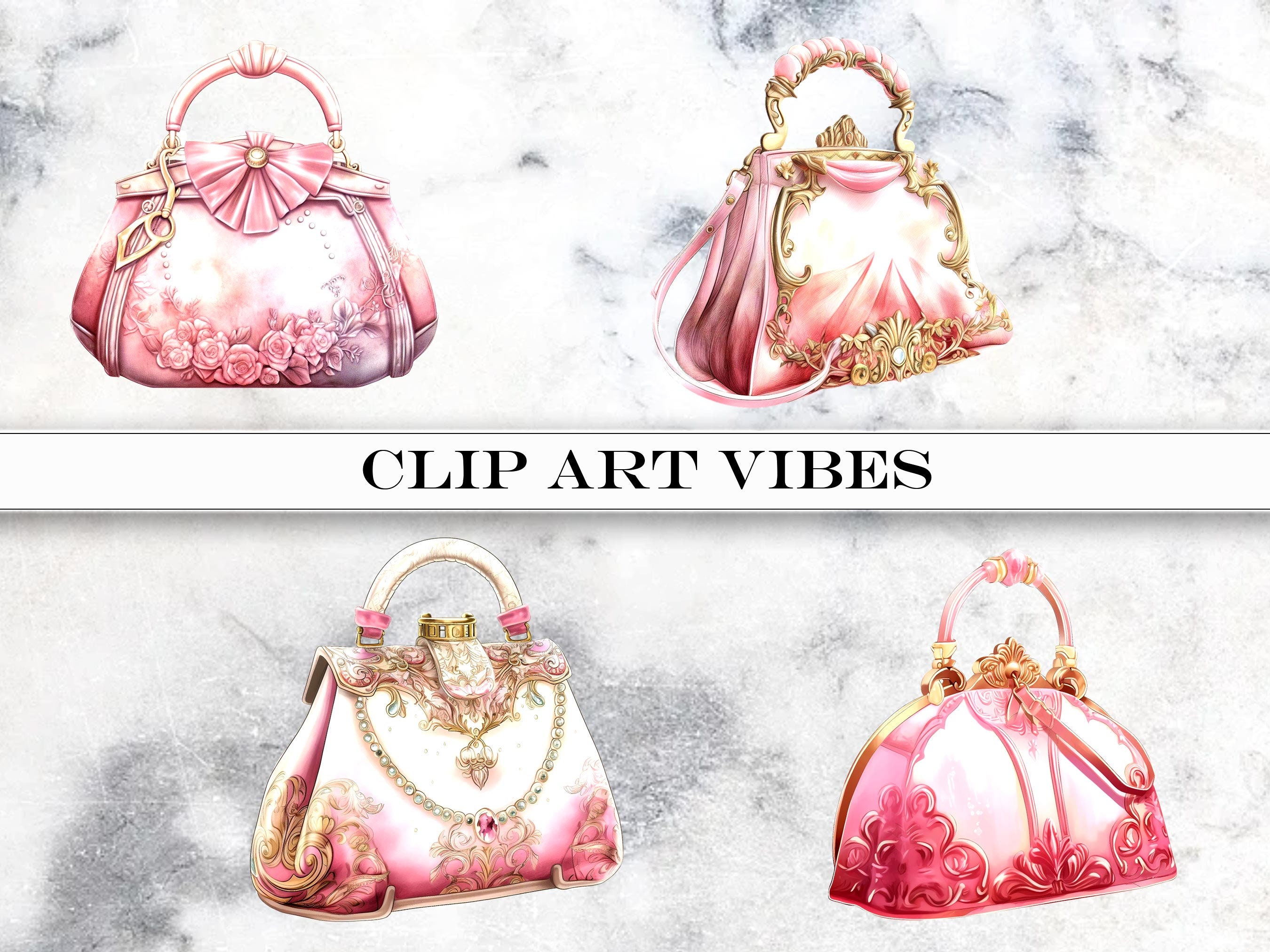 16 PNG Princess Handbag Clipart Bundle Princess SVG Princess - Etsy
