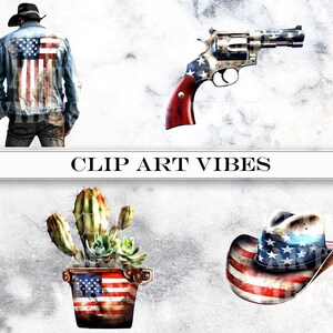 28 PNG American Cowboy Clipart Bundle, Southwest Clip Art PNG Bundle ...