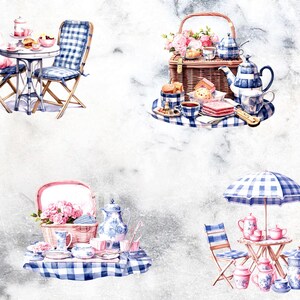 21 PNG Picnic Clipart Bundle, Farmhouse Clip Art PNG Bundle, Summer ...
