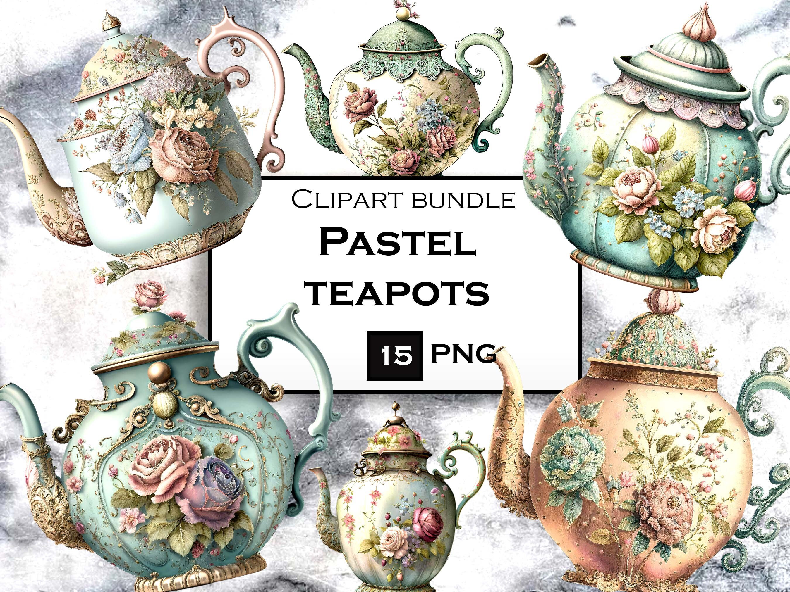 Cosmic Design Works Teapot Clipart