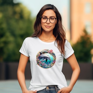 18 PNG Dolphin Clipart Bundle, Dolphin PNG Bundle, Ocean Clipart With ...