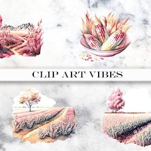 Farmhouse Clipart Bundle Summer Clipart Farmhouse SVG - Etsy