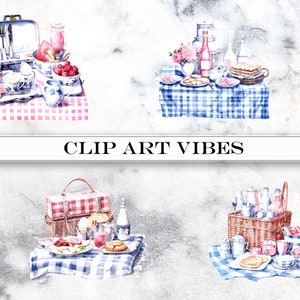 21 PNG Picnic Clipart Bundle Farmhouse Clip Art PNG Bundle - Etsy