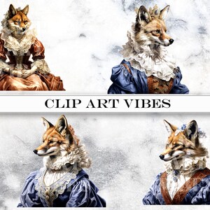 15 PNG Victorian Clipart, Fox PNG Clip Art Files With Transparent ...