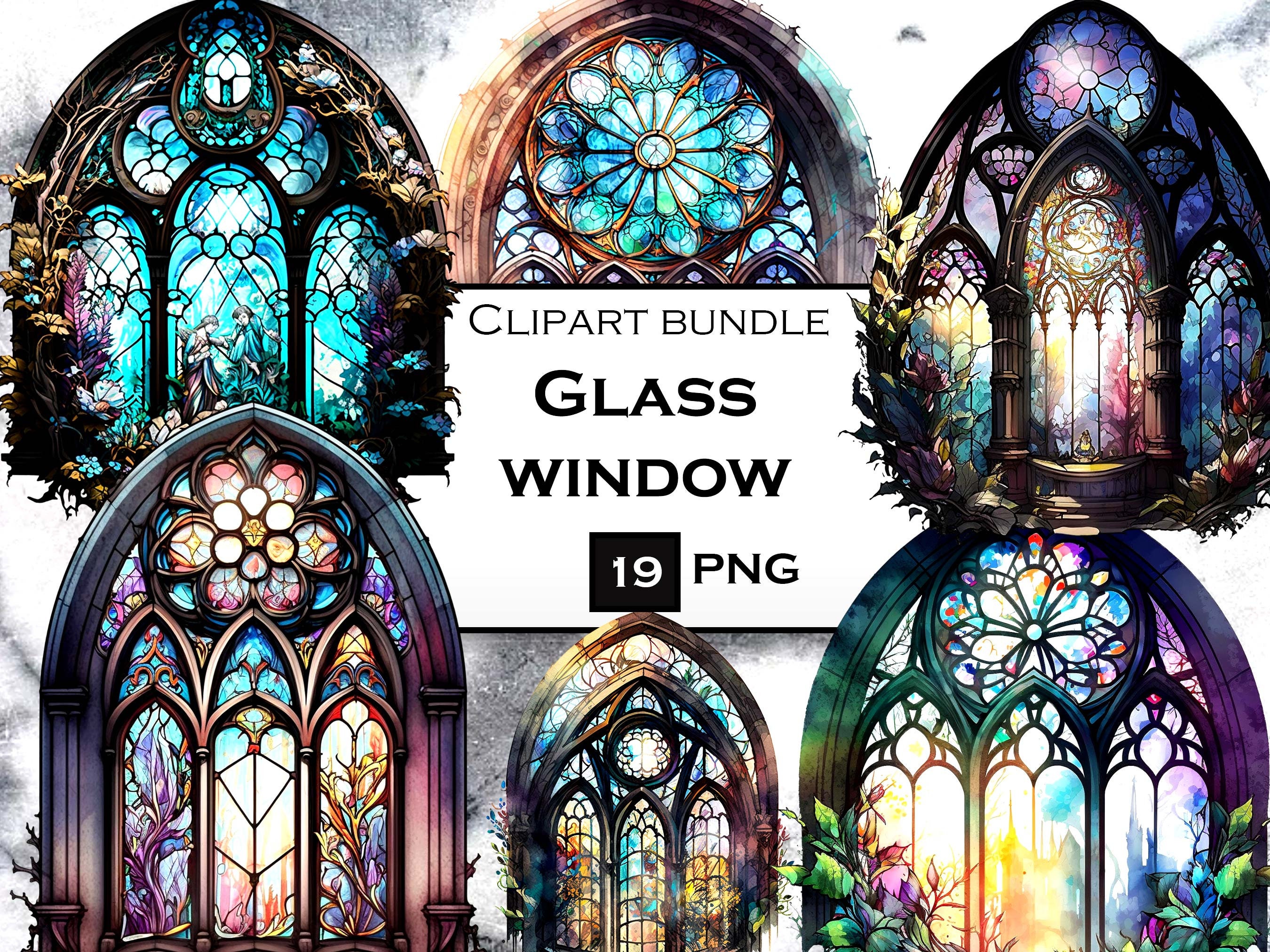 Stained Glass Window Clipart