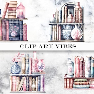 13 PNG Book Clipart Bundle, Reading Clipart PNG Bundle, Bookworm Clip ...