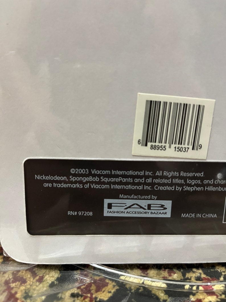 2003 Spongebob Squarepants Magnetic Planner, Still Sealed! - Etsy