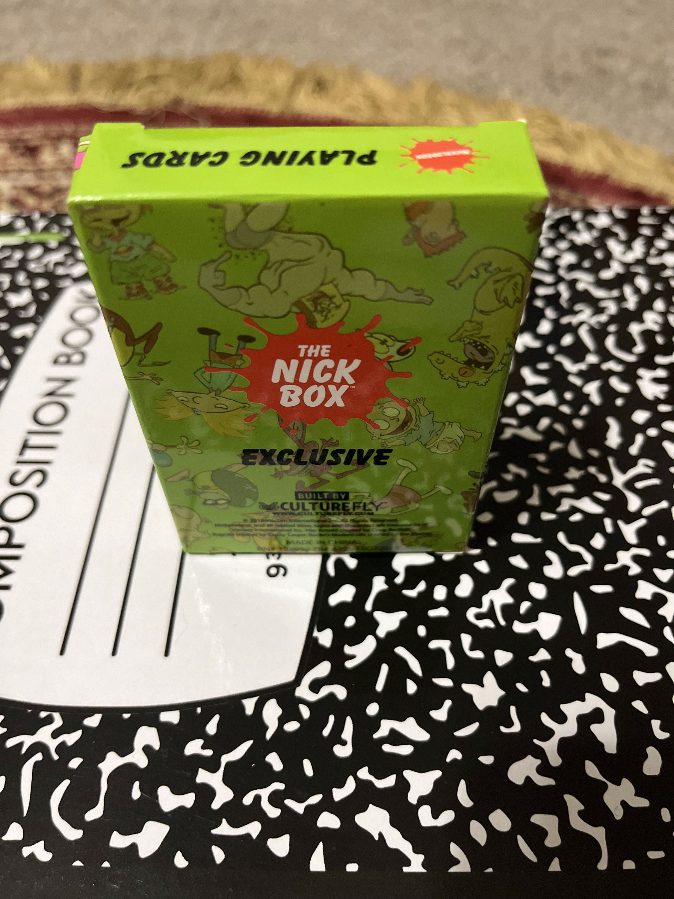 Nickelodeon Playing Cards -- the Nickbox - Etsy