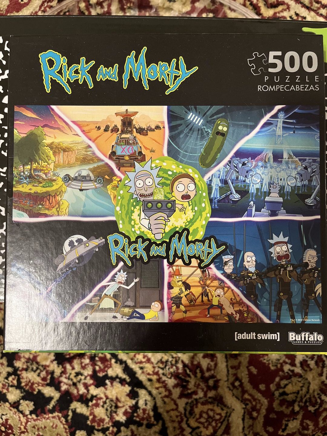 Rick and Morty 500 Piece Puzzle - Etsy