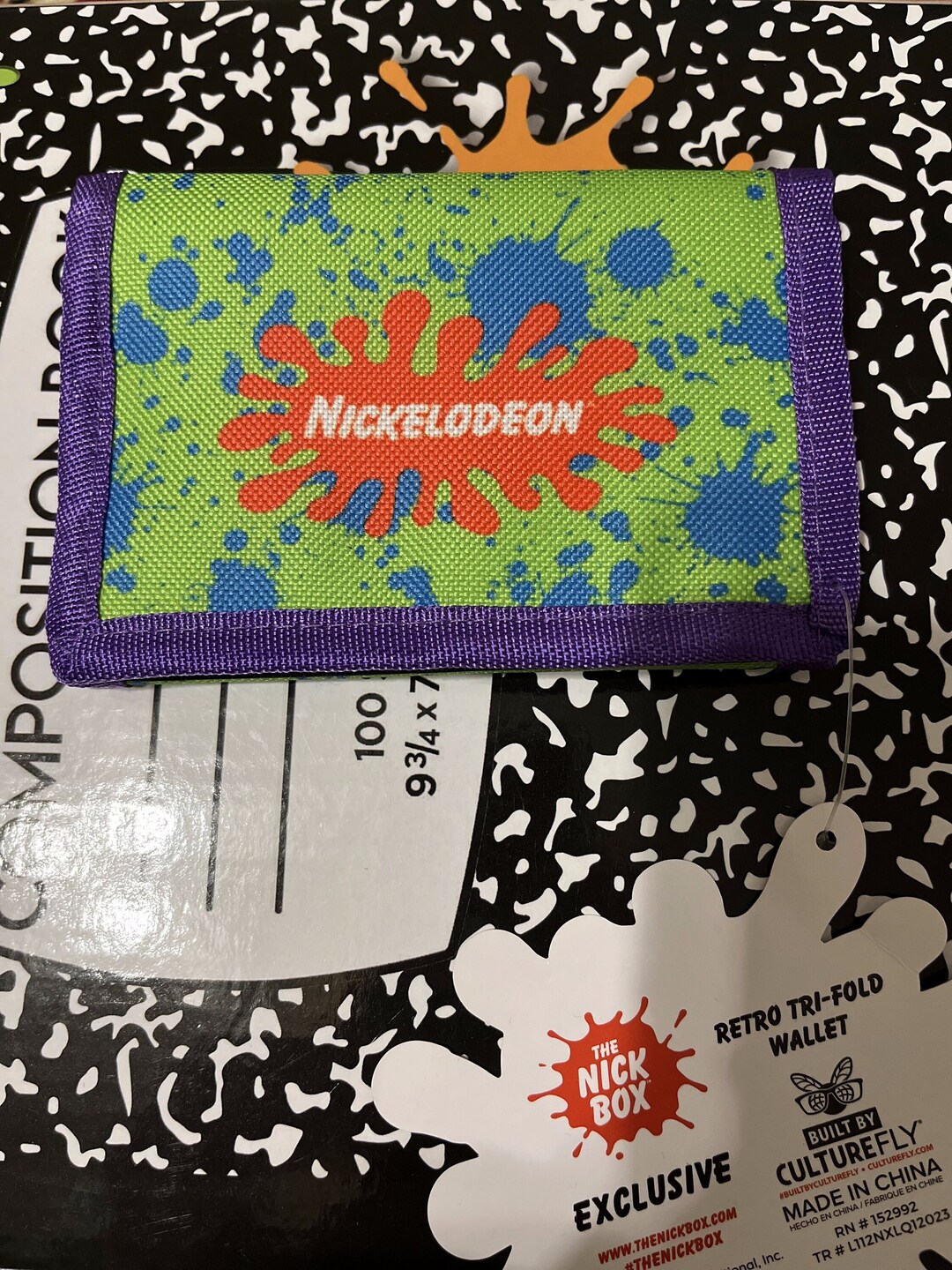 Retro Nickelodeon Tri-fold Wallet - Etsy