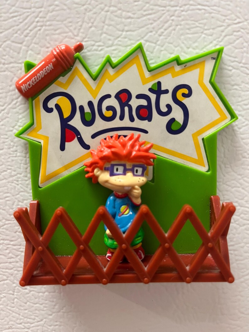 2002 Rugrats Fridge Magnet: Tommy, Chuckie, Angelica - Etsy