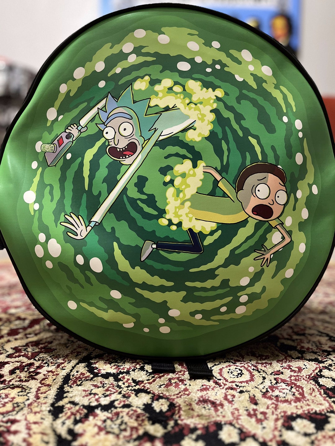 Rick and Morty Portal Backpack Bioworld - Etsy
