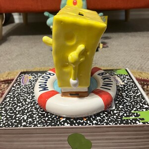 2003 Spongebob Squarepants Ceramic Piggy Bank - Etsy