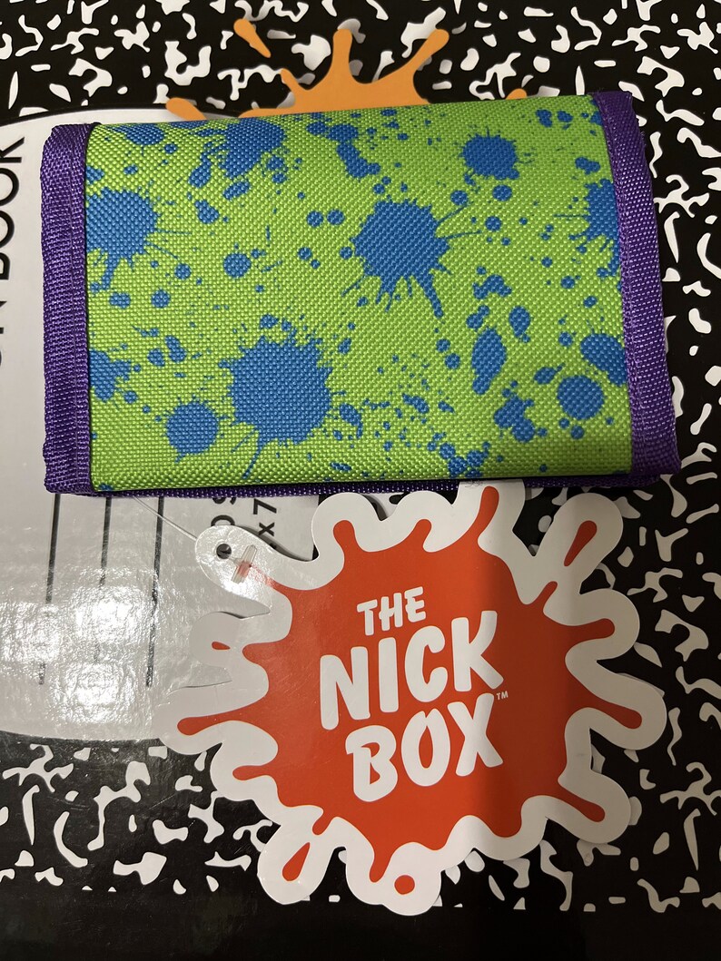 Retro Nickelodeon Tri-fold Wallet - Etsy