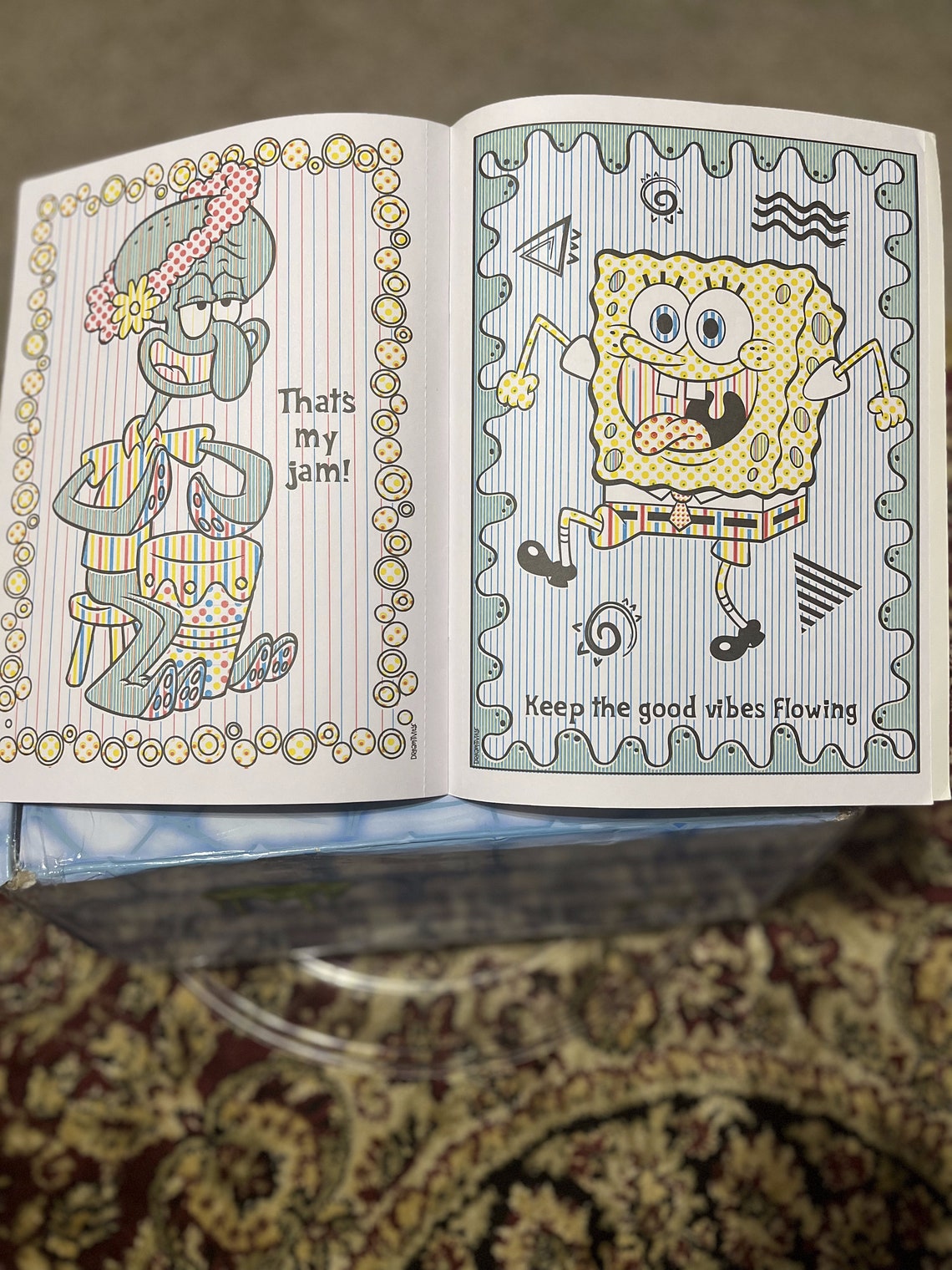 Spongebob Squarepants Activity Book: Paint W/ Water - Etsy