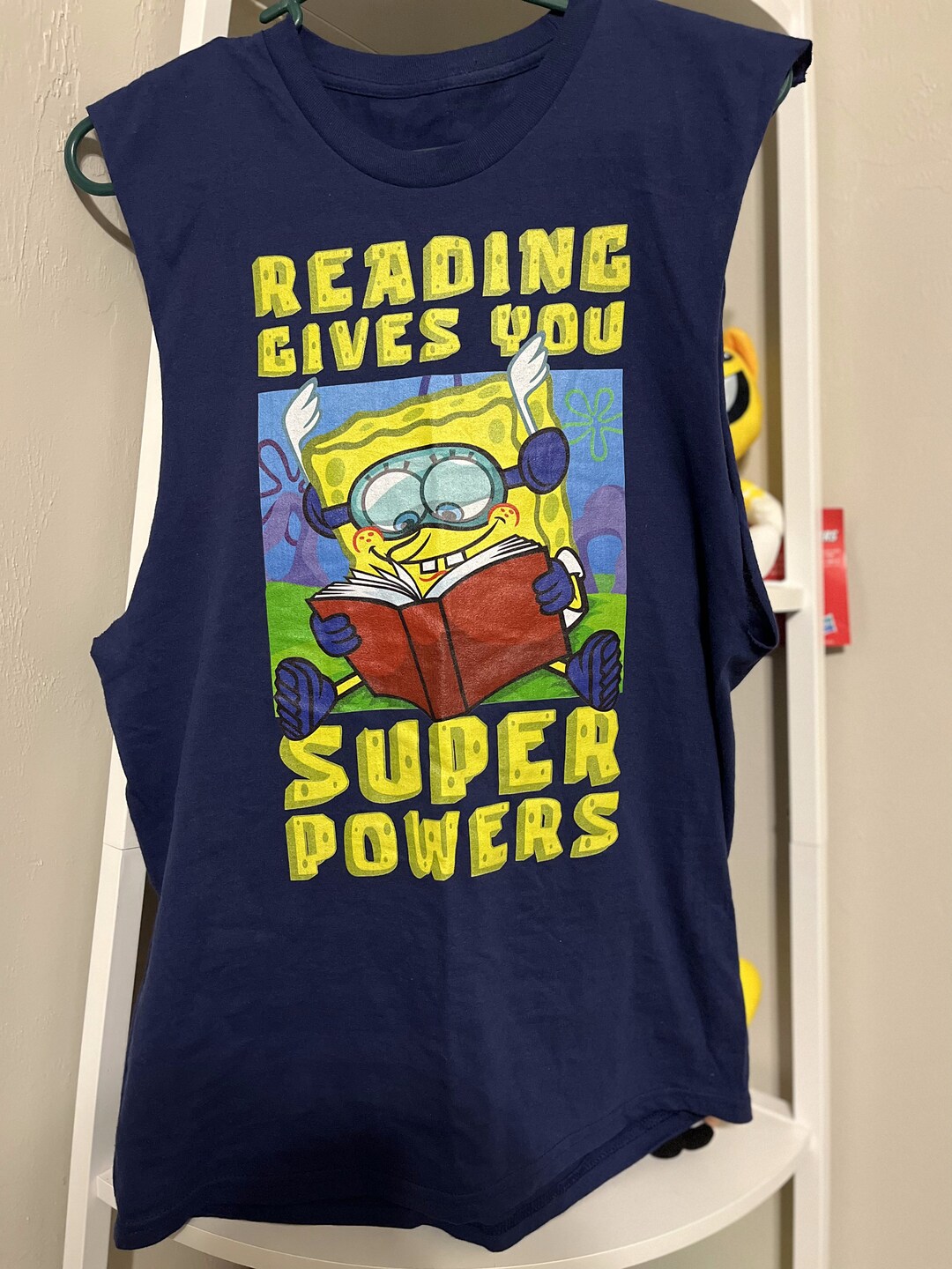 Spongebob Squarepants Muscle Tank Top - Etsy