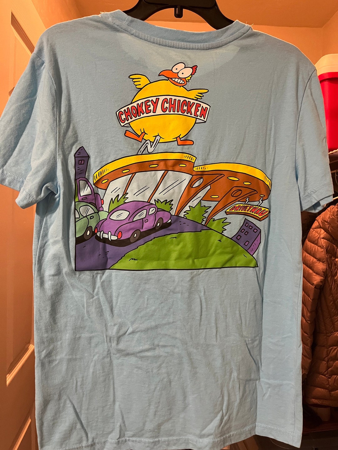 Rocko's Modern Life T-shirt: Chokey Chicken - Etsy