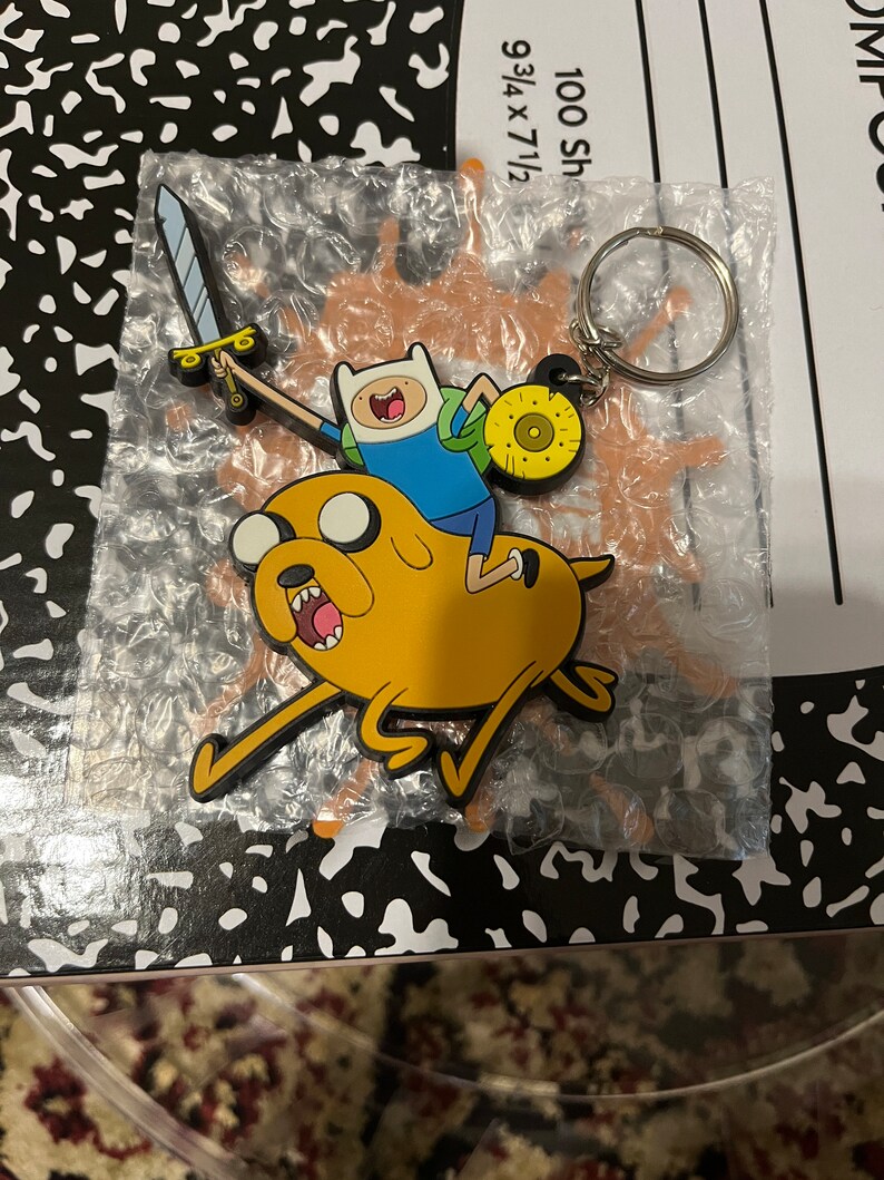 Adventure Time Keychain - Etsy