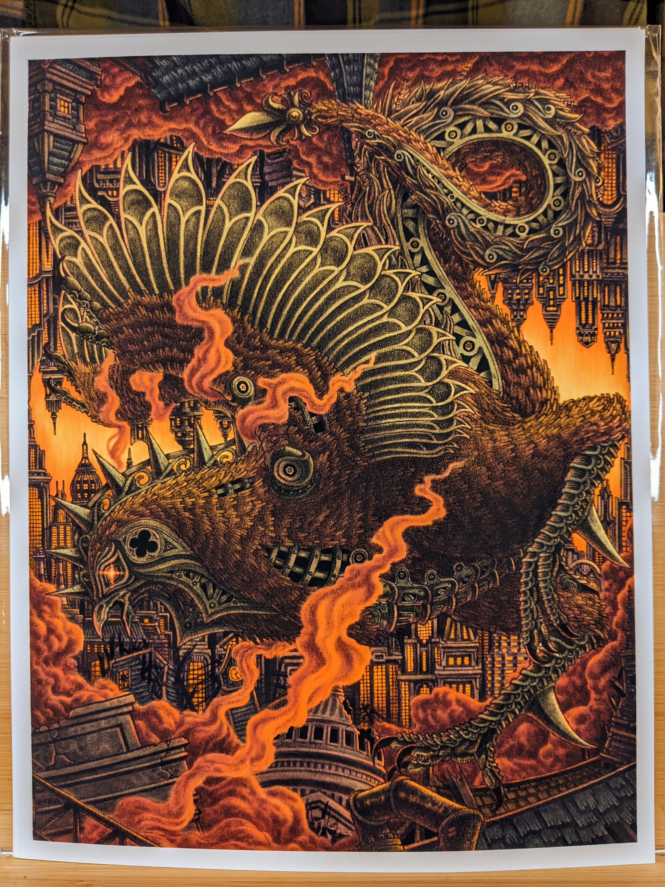 Calcatrix Mythical Rooster Beast Cockatrice - Etsy