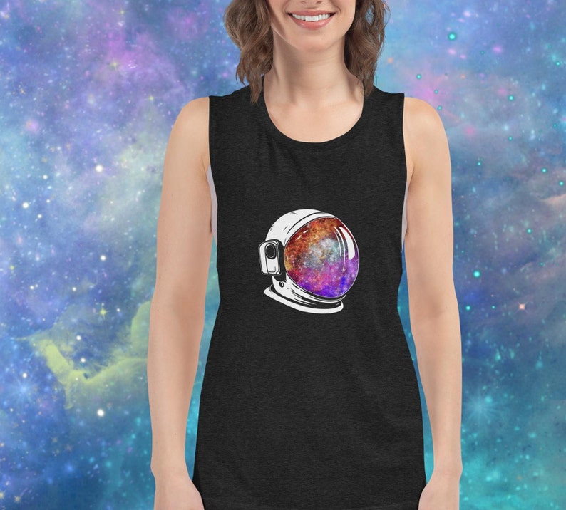 Lesbian Pride Flag Astro Galaxy Muscle Tank - Etsy