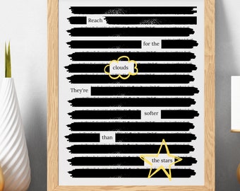 Entrance Blackout Poetry Digital Download (Download Now) - Etsy