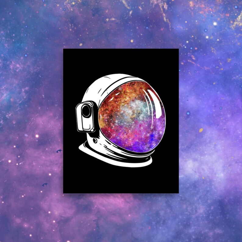 Lesbian Pride Flag Astro Galaxy Poster Wall Art - Etsy