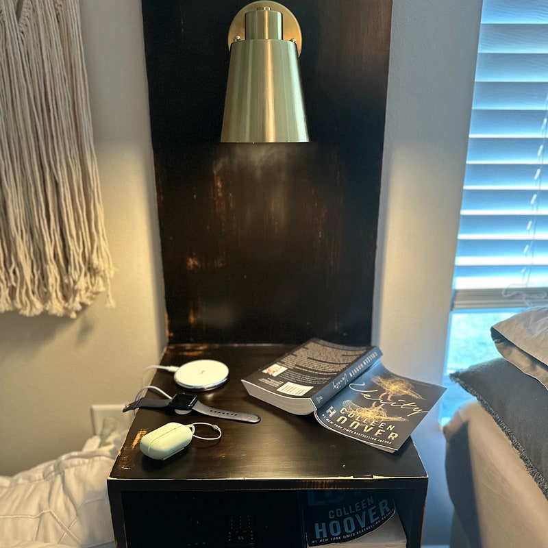 Floating Nightstand With Light - Etsy